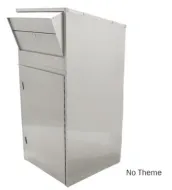 Out Door book return steel construction can withstand harsh weather ...