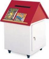 Library book return collect books after working hours, indoor or ...