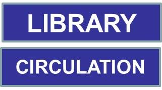 Custom design library signage use durable colour vinyl board with white ...