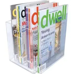 Magazine display acrylic box - Library Supplies Singapore