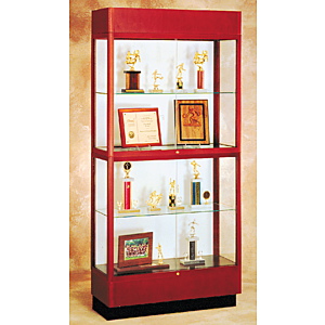 Glass display cabinet - Library Supplies Singapore