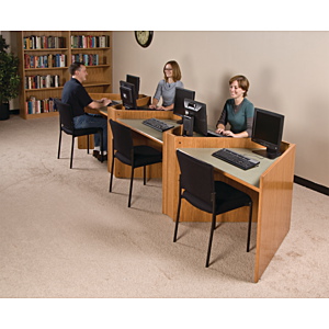 Computer workstation for school library - Library Supplies Singapore