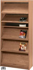 Magazine Display Rack - Library Supplies Singapore